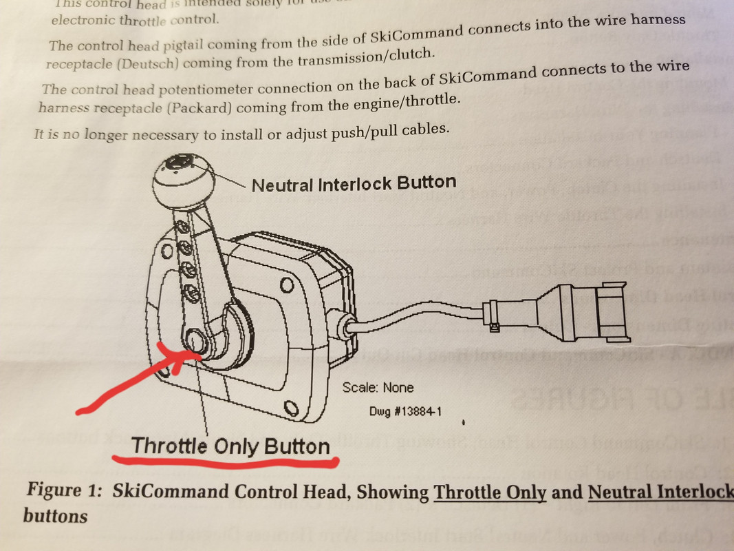 Throttle Only Button Stuck on ZF SkiCommand - Maintenance, Tech Info ...