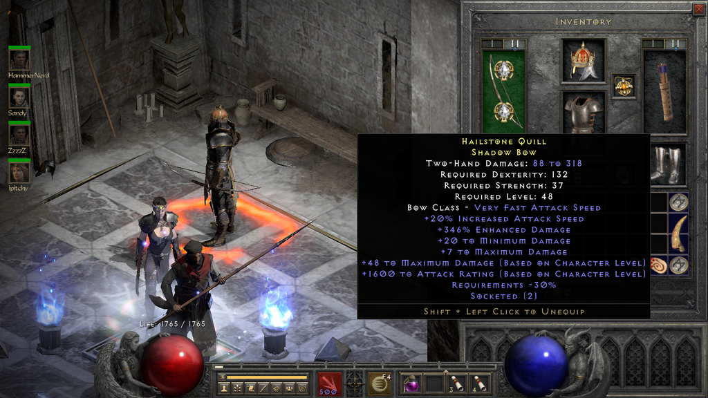 Rare 2s Fools Shadow Bow - Topic - d2jsp