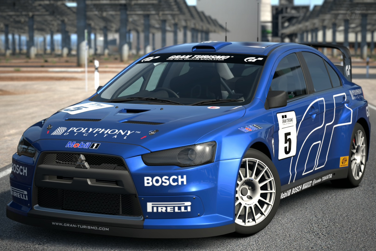 Mitsubishi Lancer Evolution X Rally Car — Postimages