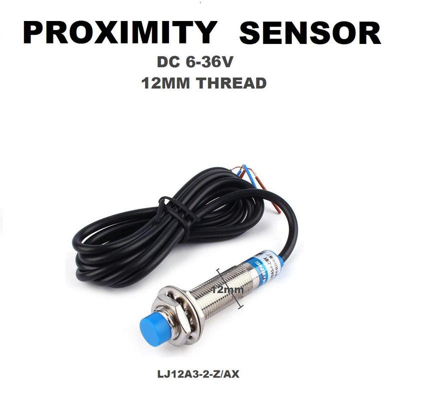 Inductive Proximity Sensor LJ12A3-2-Z/AX Metal Detecting NPN NC 3 Wire ...