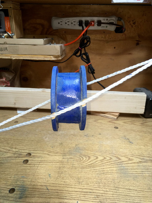 How do y’all keep your peep from sliding up and down in the string ...