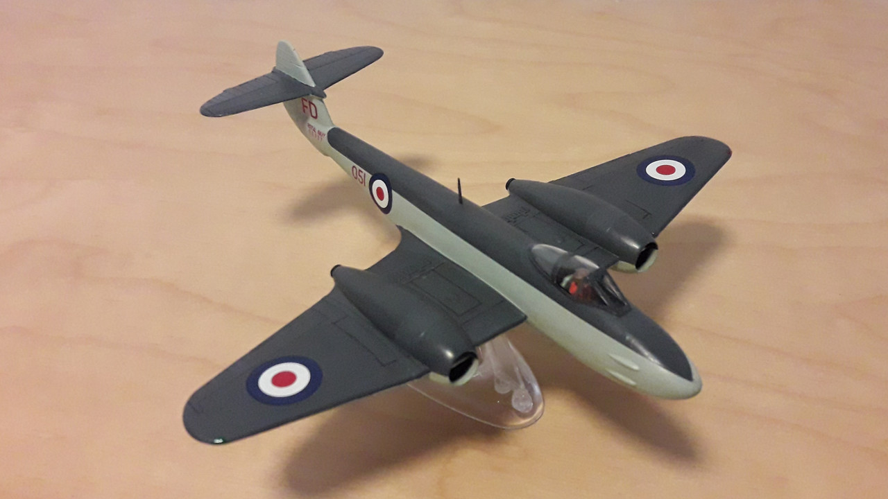 1/72 Airfix Meteor III EE337 Royal Navy - Ready for Inspection ...