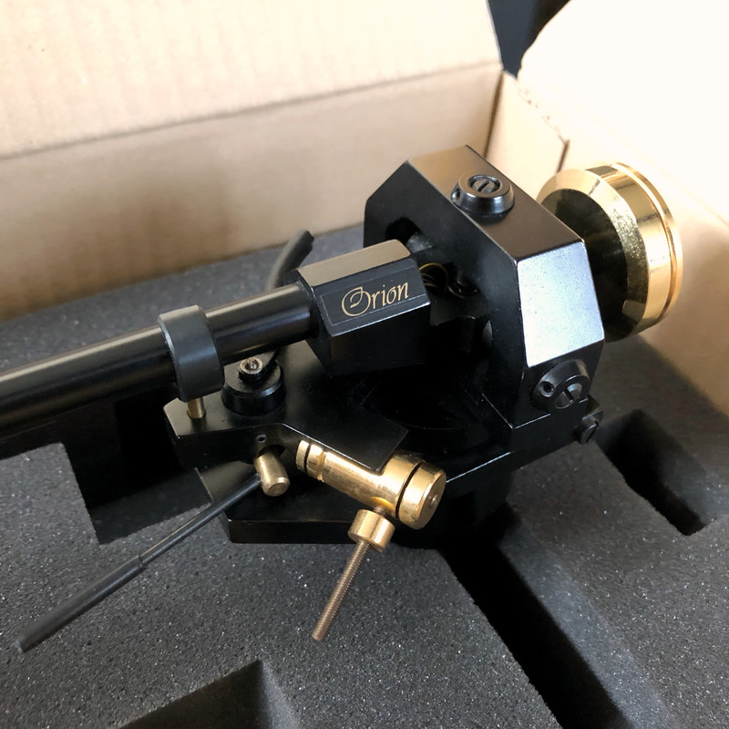 Helius Orion II / Audionote tonearm