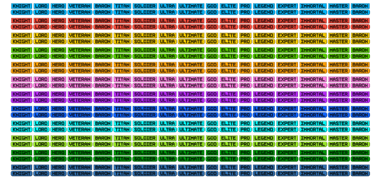Ultimate Prefix Pack - 25000 Prefixes | NullForums