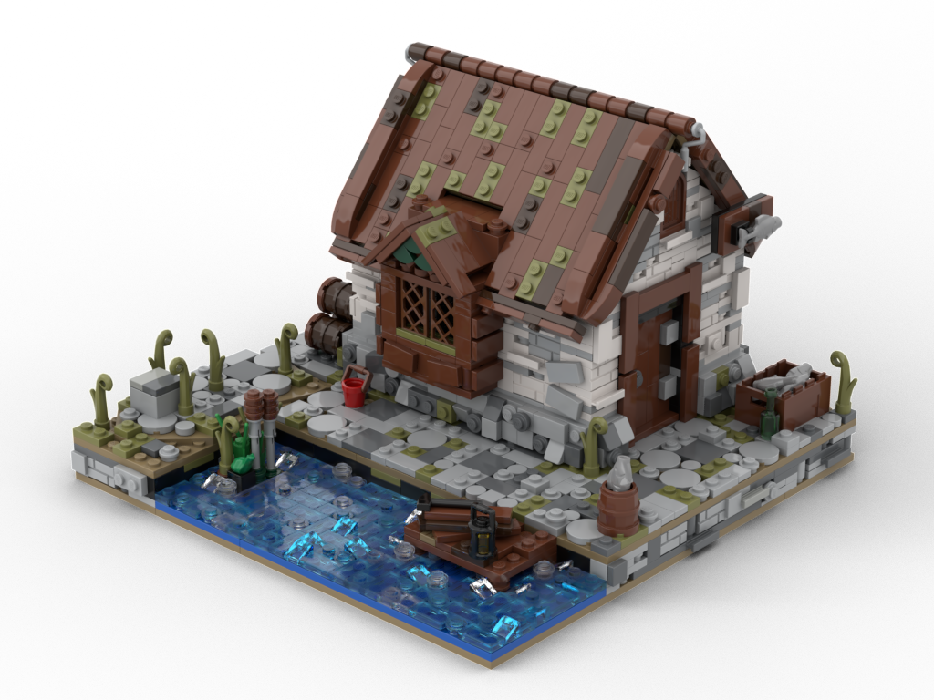 LEGO MOC Fisherman's House by legoprofi | Rebrickable - Build with LEGO