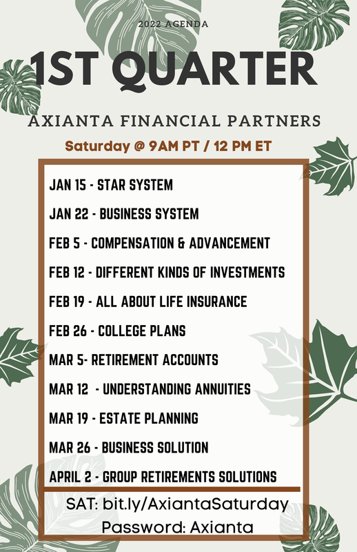 Calendar Flyers Axianta Saturday (4) — Postimages