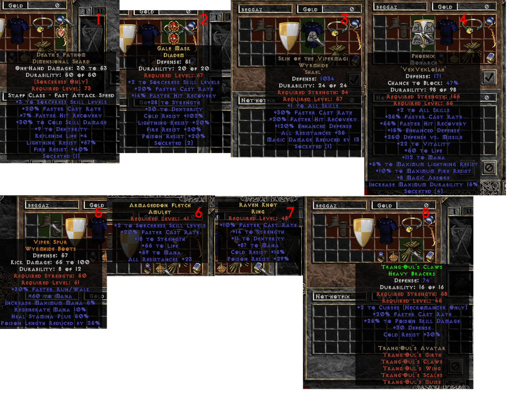Gg Full Characters For Sale - Topic - d2jsp