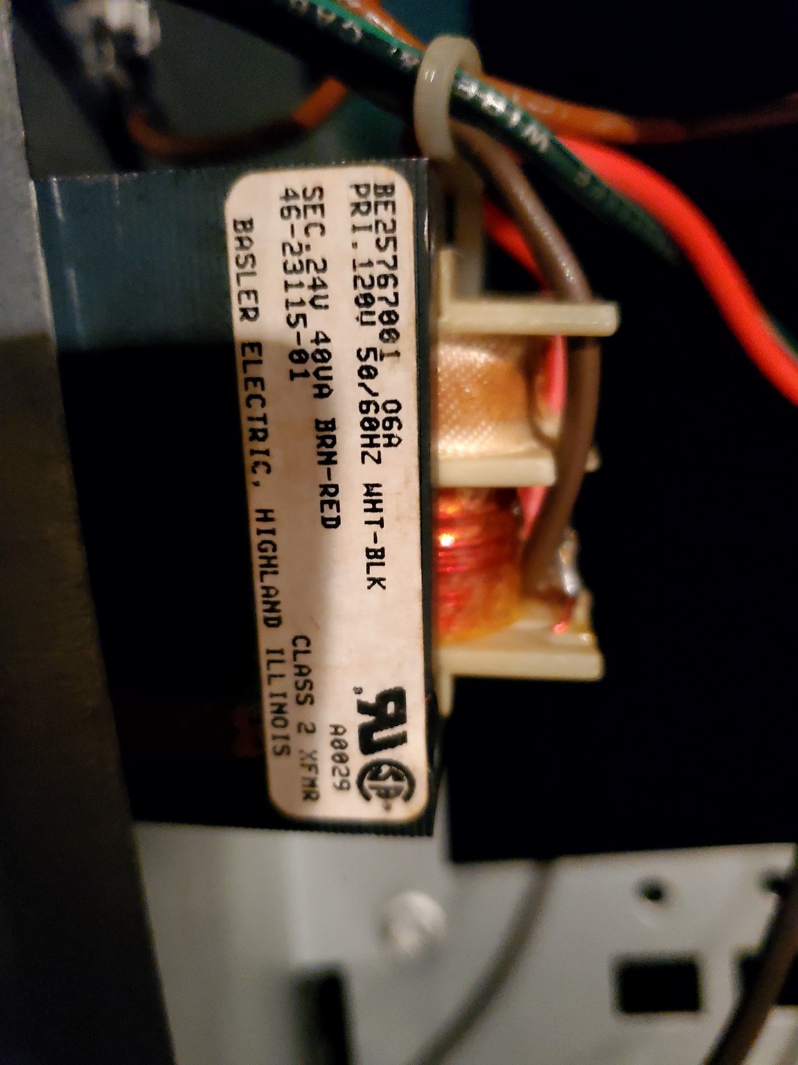 Need a new 24VAC transformer for air handler : r/hvacadvice