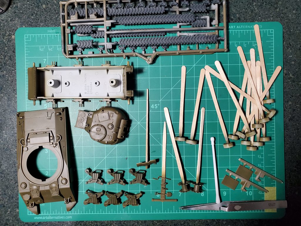 Tamiya 1/48 British Sherman IC Firefly -- Finished - M3/M4 Medium Tank ...