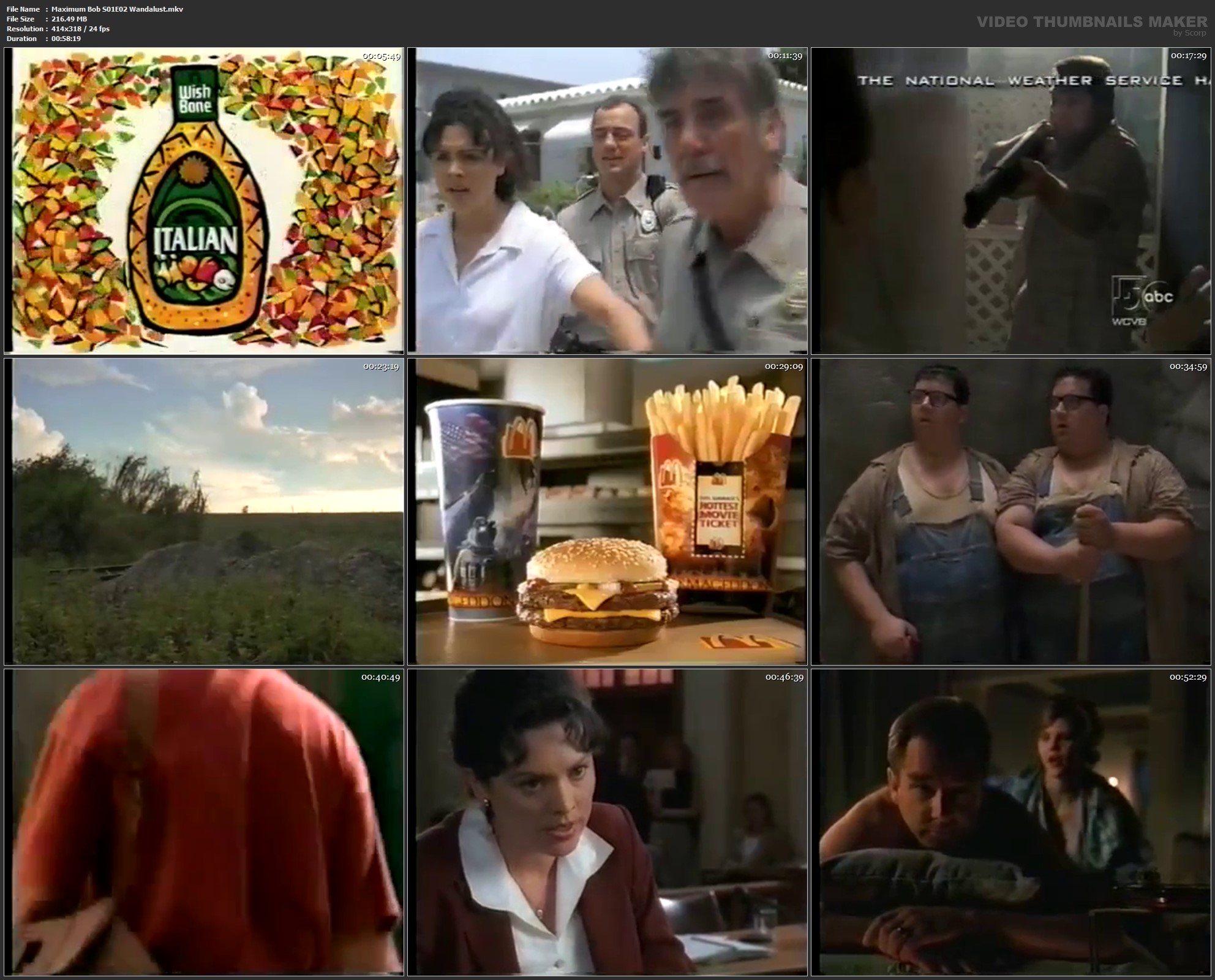 Maximum Bob S01 E02 Wandalust mkv — Postimages