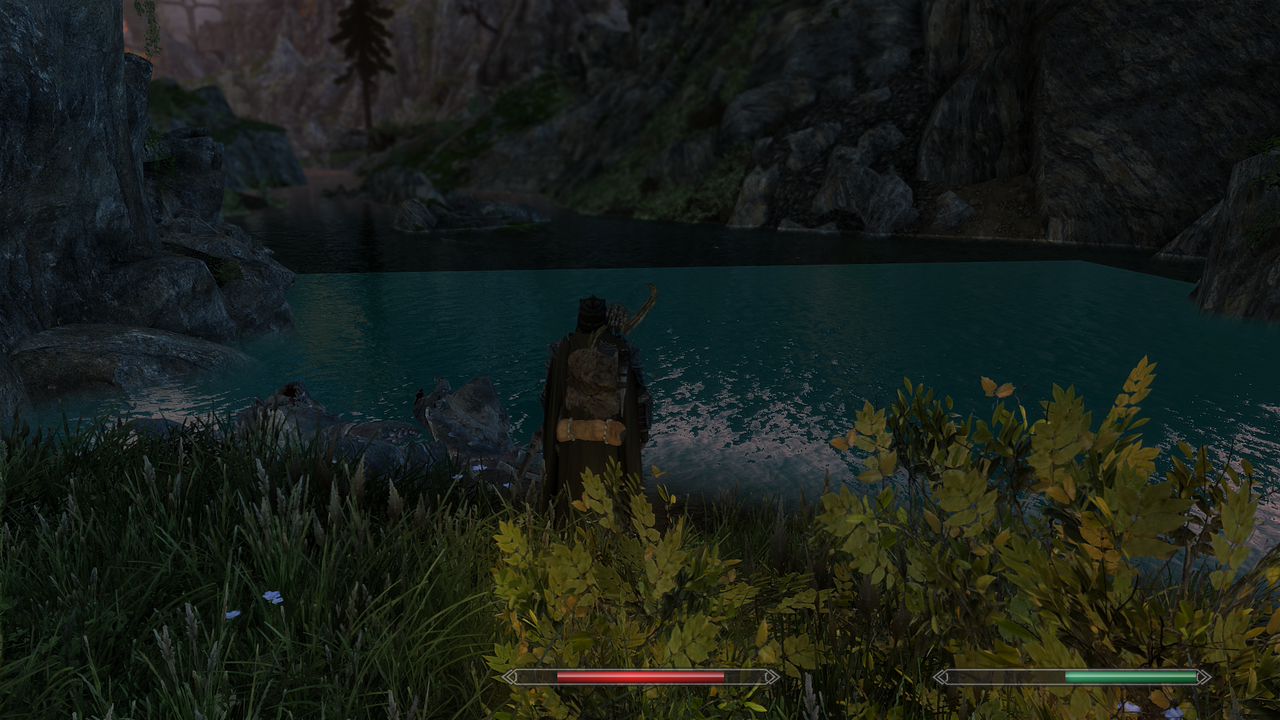 Water Color Mismatch-Square that moves with character : r/skyrimmods