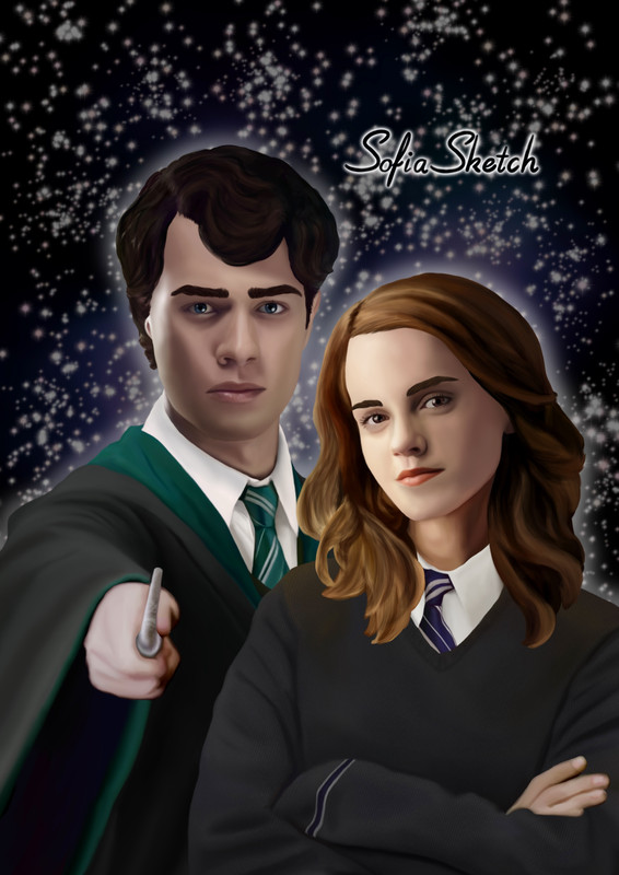 Unsphere the Stars - FANART - sofiasketch - Harry Potter - J. K ...