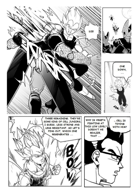 Vegeta Vs Cell