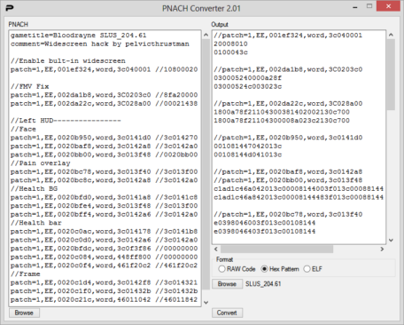 PS2 - PNACH Converter by pelvicthrustman | PSX-Place