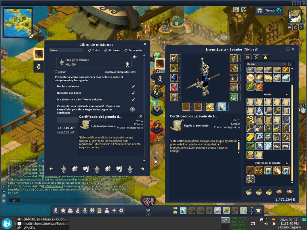 [ Bug ] - Mision - Dar Pata Blanca - FORO WAKFU: Foro de debate sobre ...