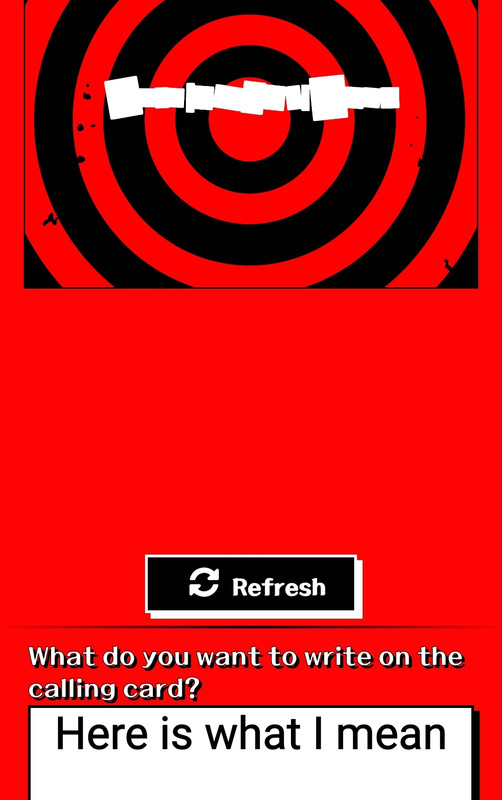 I made a tool to make a calling card easier. : r/Persona5