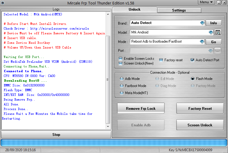 Itel A32F Frp Lock Remove Done by Miracle Frp Tool (Success) - GSM-Forum