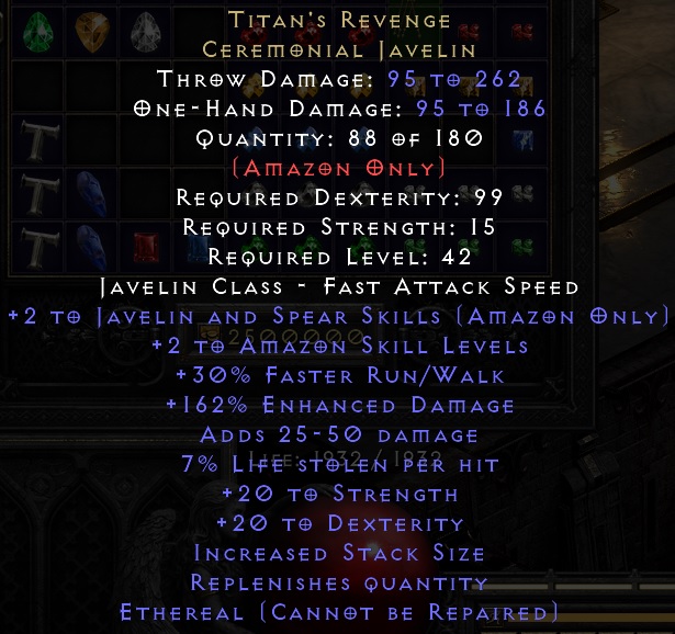 Eth Titans 162/7ll - Topic - d2jsp