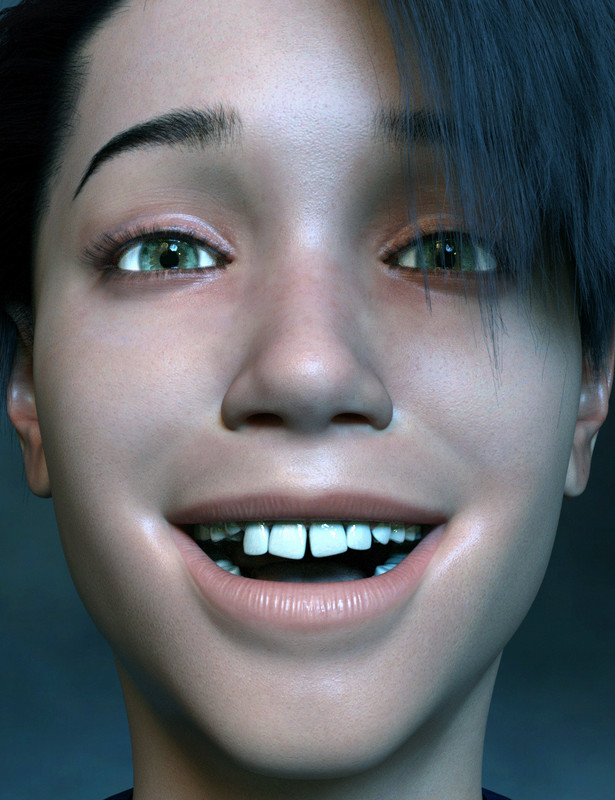 (Fulfilled 18/11/22) Easy Teeth For Genesis 9 - Free Daz 3D Models