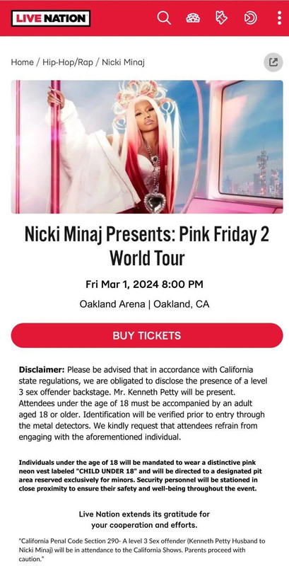 Nicki Minaj shares a glimpse of PF2 Tour stage production - Base - ATRL