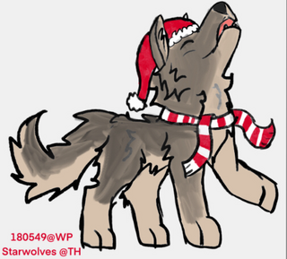 Wolf Play : Christmas dog interactive adopts! OPEN!