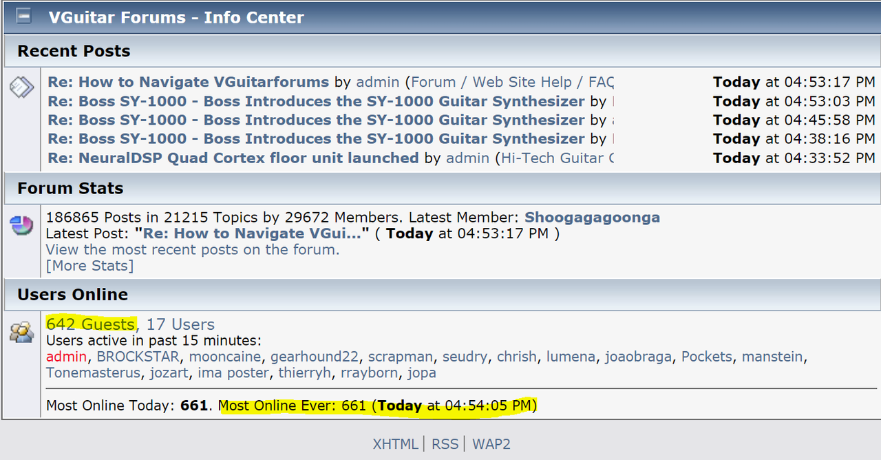 How to Navigate VGuitarforums