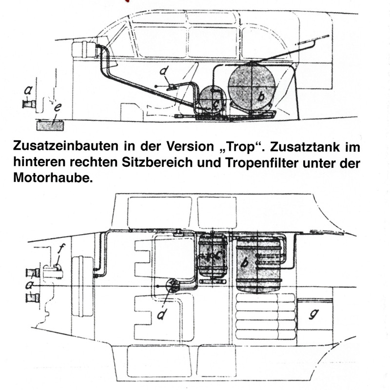 Messerschmitt Bf108 Internal Long Range Tanks - Aircraft WWII ...