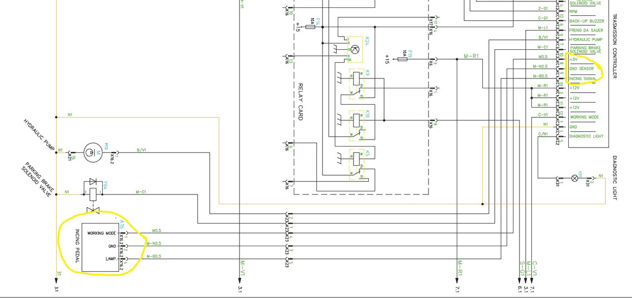 Inching pedal sensor on GENIE GTH-4013, info needed | Heavy Equipment ...