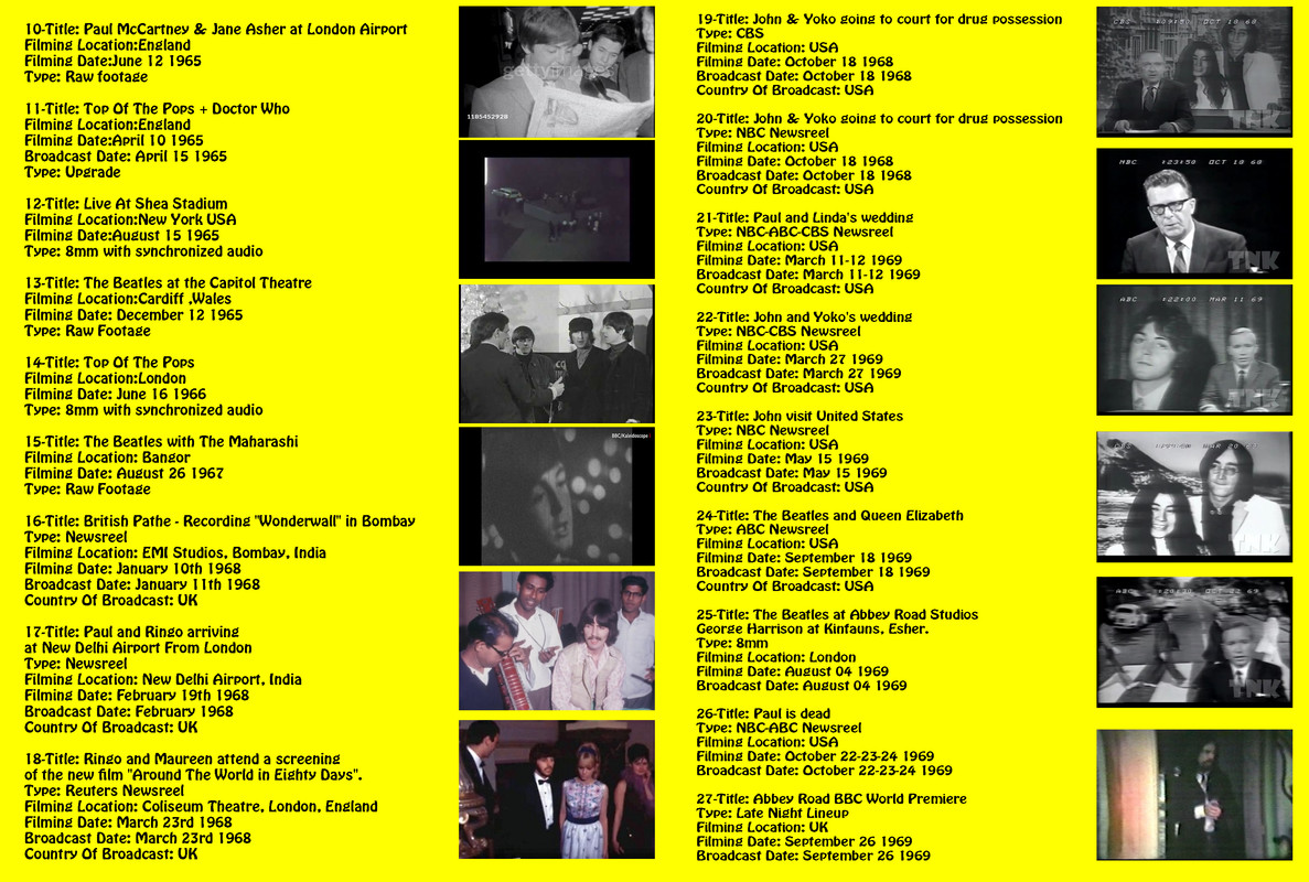 The Beatles YEAH YEAH YEAH More Rarities 1964 1970 INSIDE 1 — Postimages