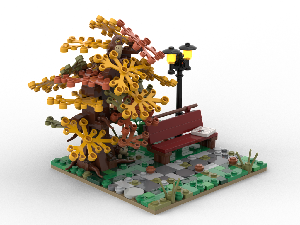 LEGO MOC Autumn Park by legoprofi | Rebrickable - Build with LEGO