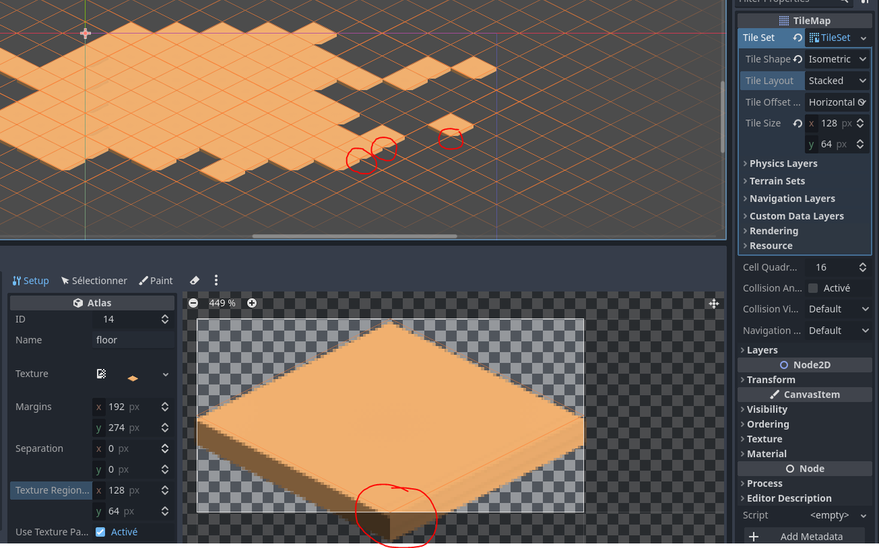 Tile Truncated In Tilemap From Kenney Assets Godot Engine Qanda 1990