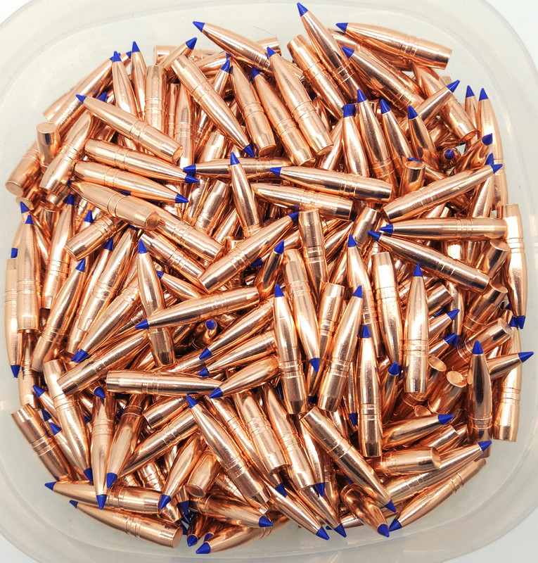 250ct 127gr Barnes LRX .264 6.5mm Long Range X Lead Free Copper ...