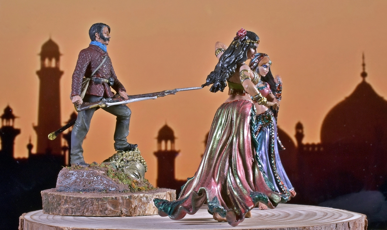 Lahore Durbar 1845 - Figure Ready for Inspection - Britmodeller.com