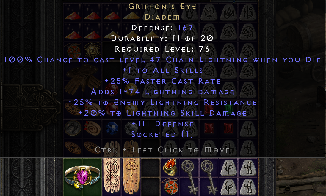Perfect 25/20 Griffon's Eye - Topic - d2jsp