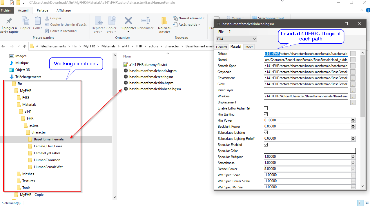 FHR 120 Material editor — Postimages