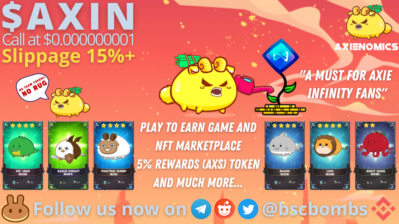$AXIN : r/bscbombs