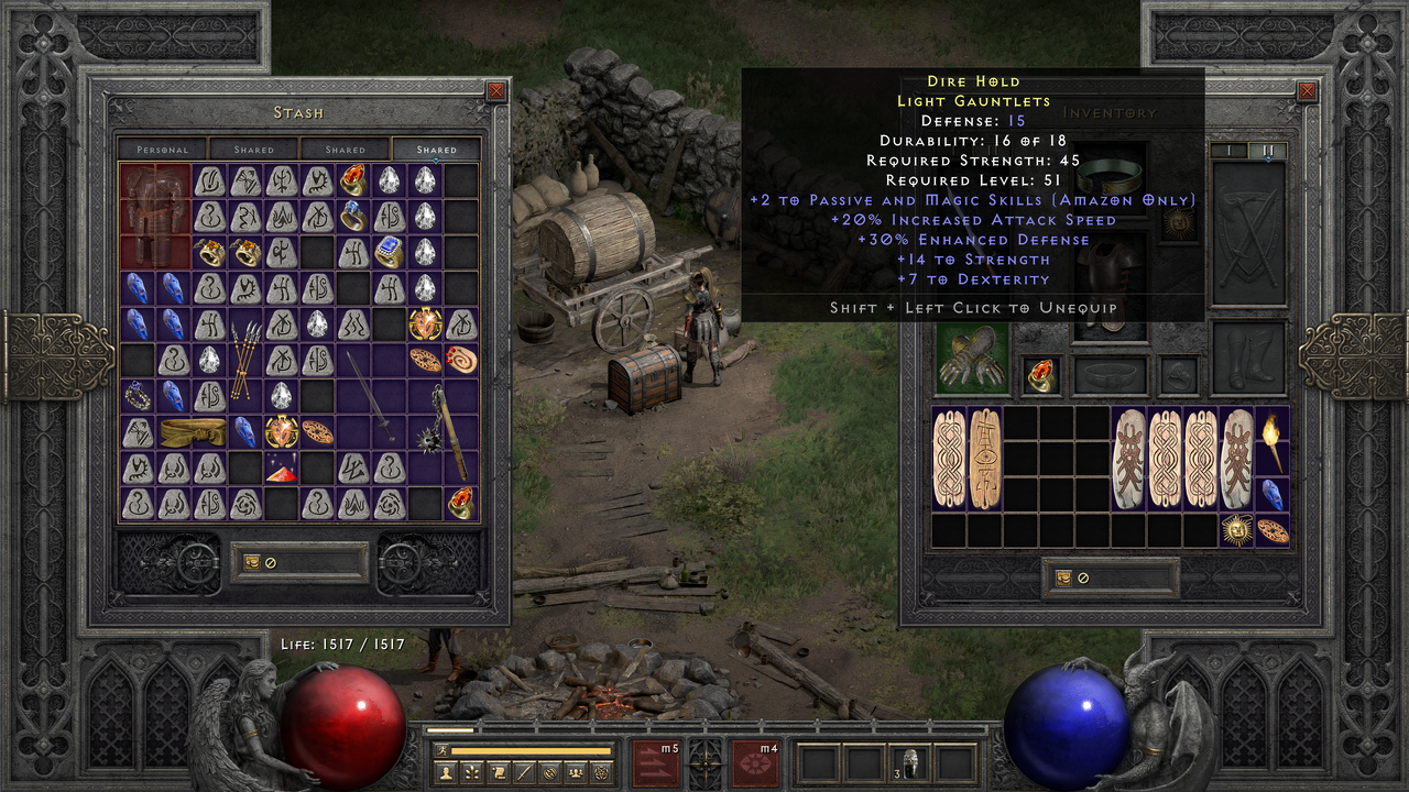 Iso Zon Passive Gloves-500fg+ - Topic - d2jsp