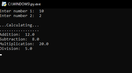 GitHub - Jamesllm/simple-calculator-with-python