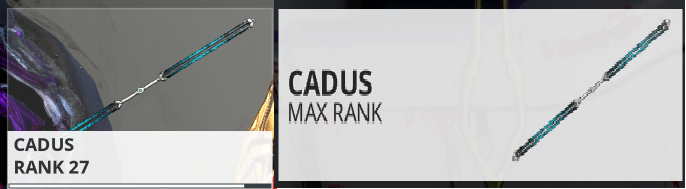 Cadus in profile still not mastered - UI - Warframe Forums
