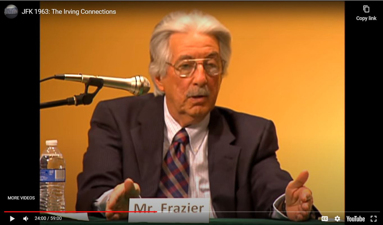Wesley Frazier--there was no gun - JFK Assassination Debate - The ...