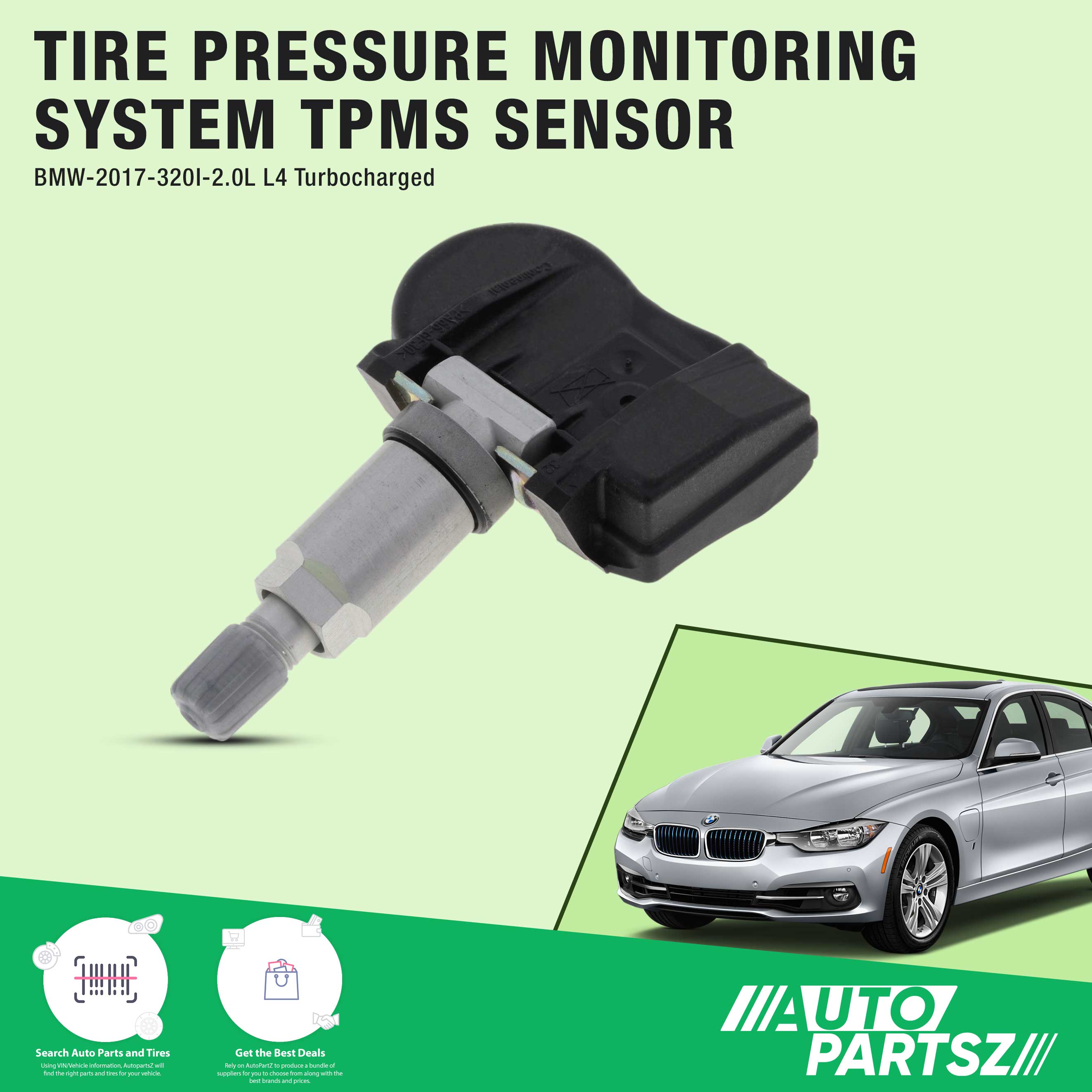 Autoparts Z Tire Pressure Monitoring System Tpms Sensor — Postimages