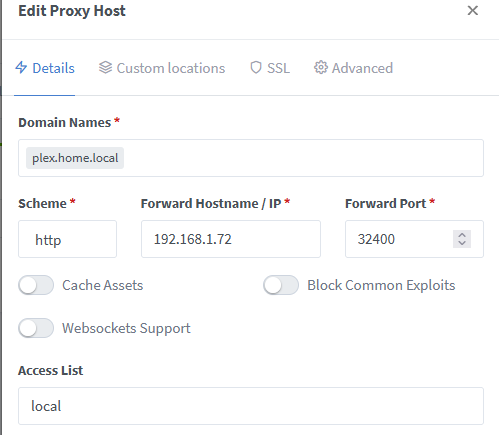 2022 04 07 17 39 04 Nginx Proxy Manager Mozilla Firefox — Postimages