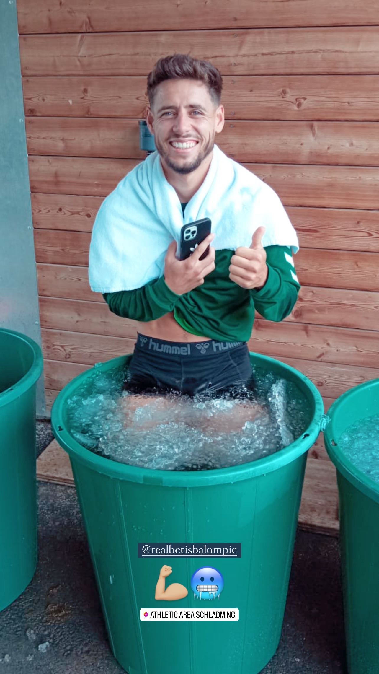 Footballers in underwear: ALEX MORENO