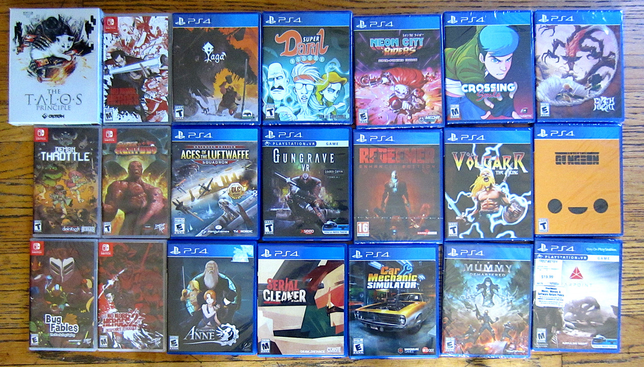 [USA-WA][H] Playstation 4 & Switch Sealed Limited Run Games [W] Paypal ...