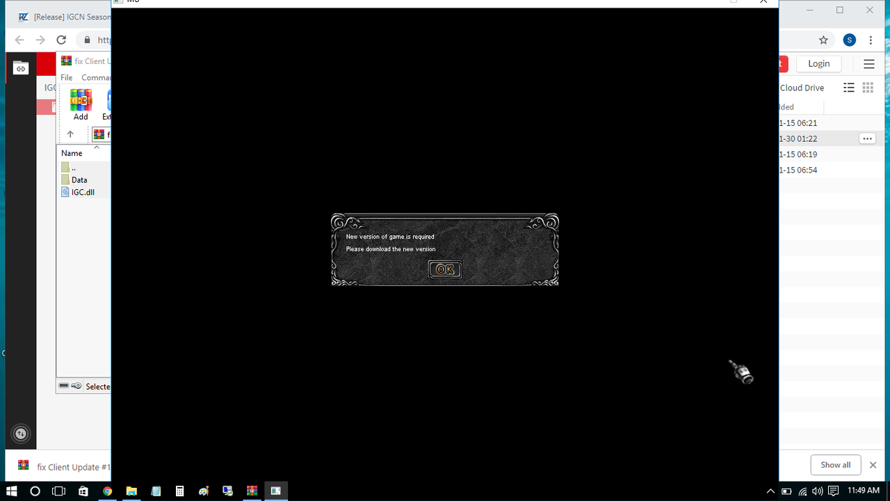 [Help] IGCN Season 6 Ep 3 connection problem | RaGEZONE - MMO Development Forums