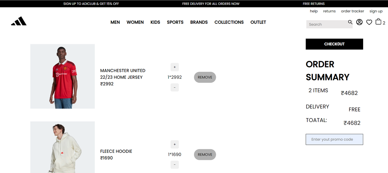 GitHub - Maheendran/adidasclone