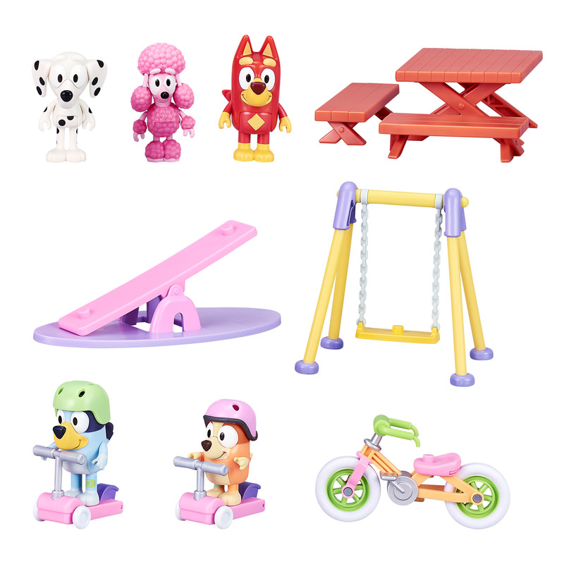 17398 BLUEY S7 MULTI VHCL DLX PTIME SET EXCL O1 FEP — Postimages