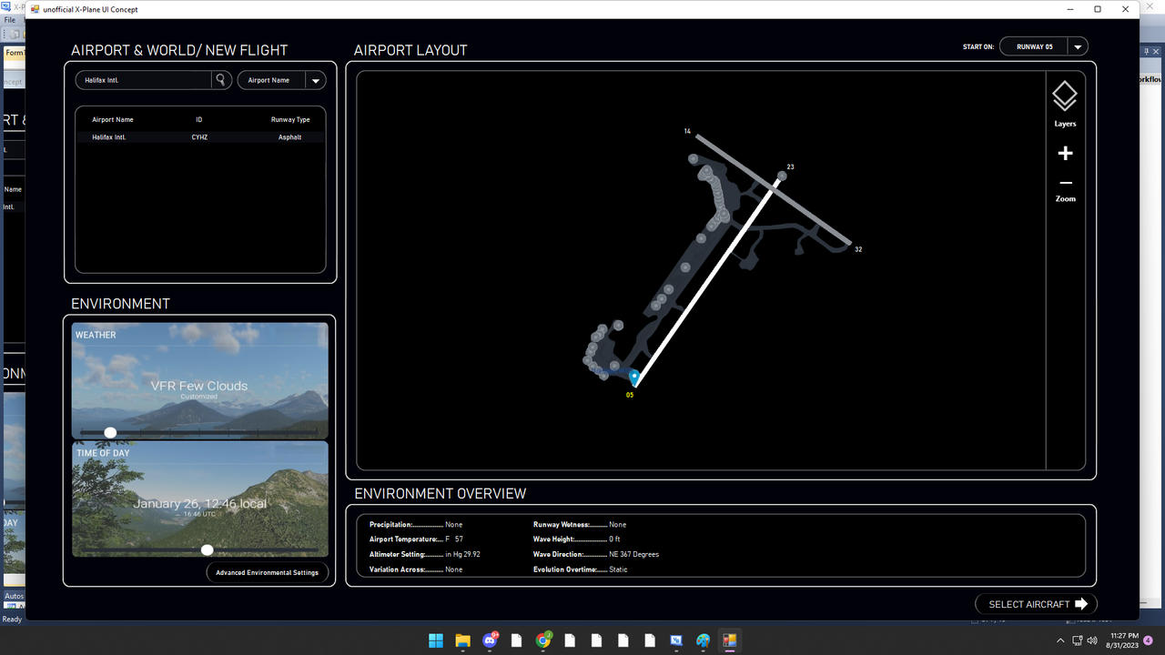 Unofficial XP User Interface Concept - General X-Plane Discussion - X ...