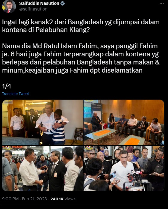 Ingat Remaja Bangladesh Viral Terperangkap di Kontainer? Dulu Selamat, Kini Tewas Tenggelam di ...