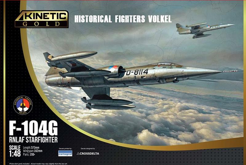 1/48 - Lockheed F-104 Starfighter family by Kinetic - (C)F-104C/D/G/J/S ...